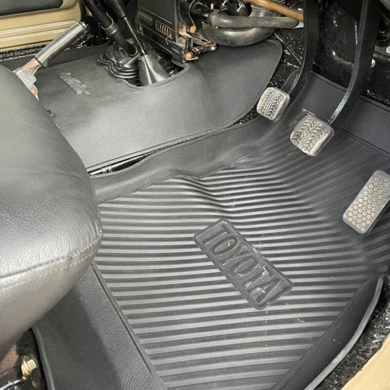 Toyota Land Cruiser FJ45 Heavy Duty Moulded Rubber Floor Mats For Sale ...