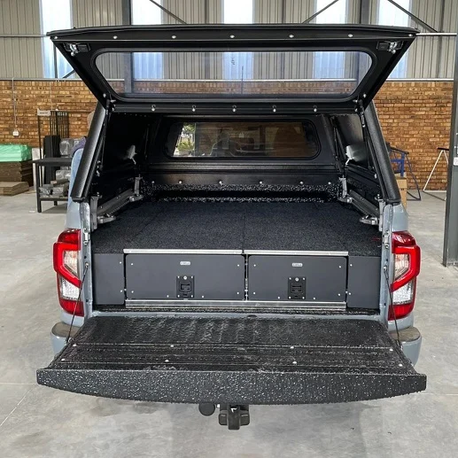 Double Cab Full Drawer System Without Fridge Cage For Sale | Baobab MFG ...
