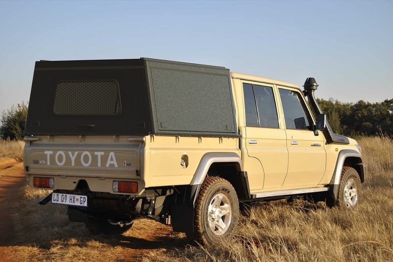 Pro Series Toyota Land Cruiser Double Cab GZ Aluminium Canopy For Sale ...