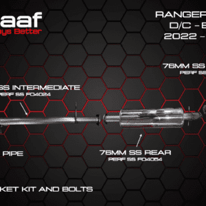 Next Gen Ford Ranger Bi-Turbo Degraaf BOBW Performance Exhaust For Sale ...